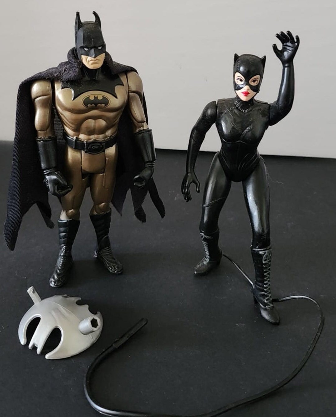 1997 Kenner Batman Movie Collection Batman Vs Catwoman Action Figures ...