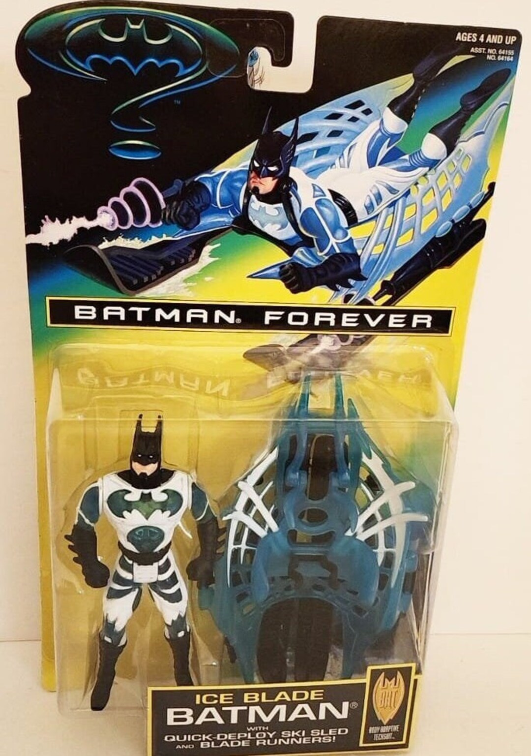 1995 Kenner Batman Forever Ice Blade Batman Action Figure New Sealed ...