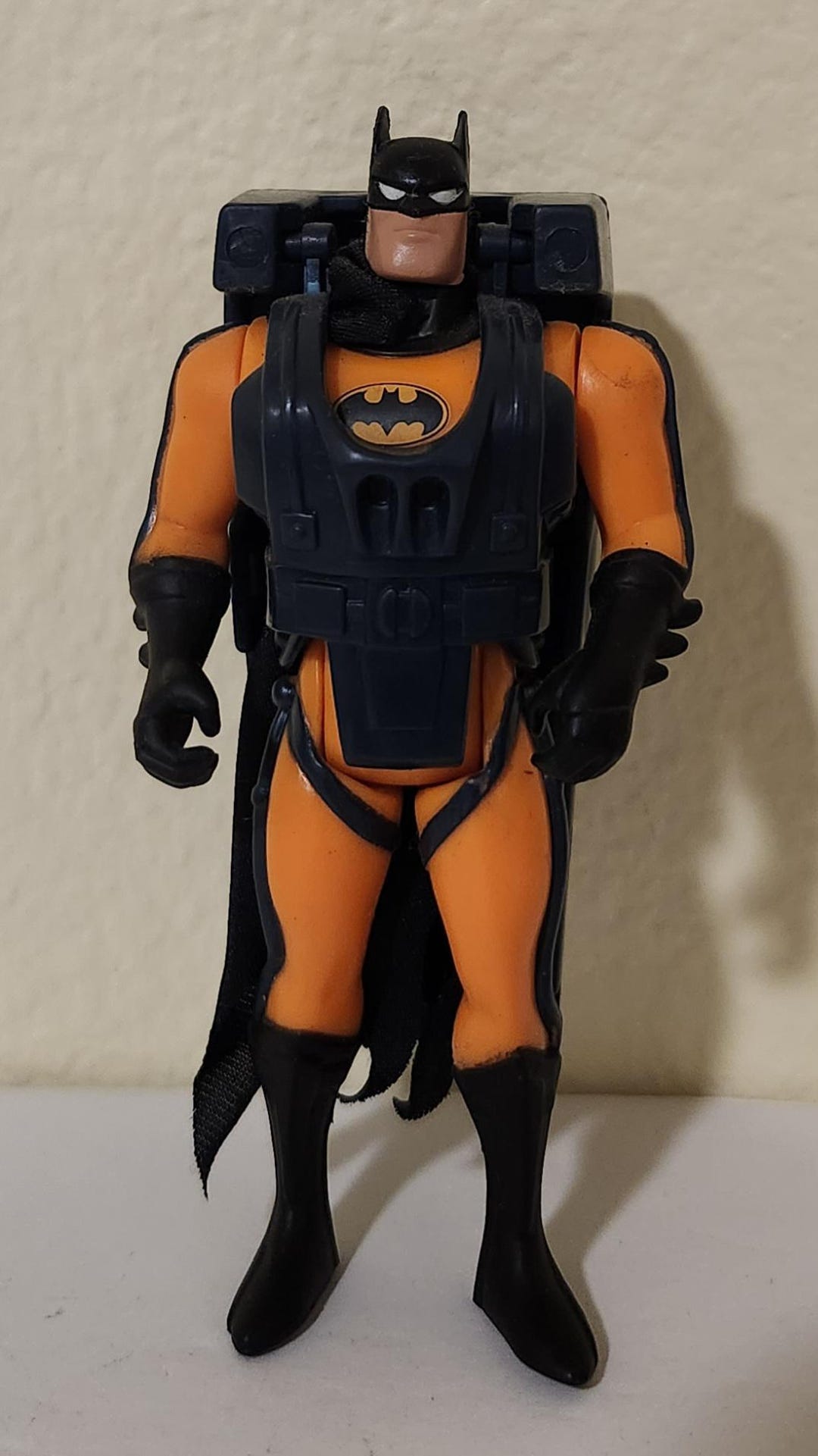 1992 Kenner Batman Animated Series Sky Dive Batman Action Figure ...