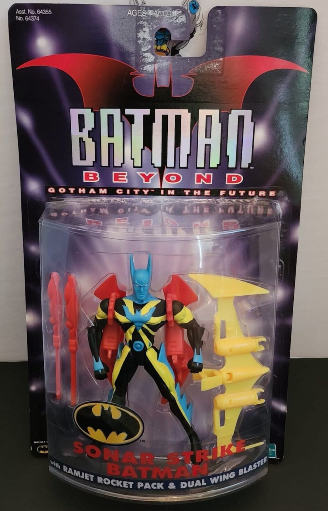 1999 Hasbro Batman Beyond Sonar Strike Batman Action Figure New Sealed ...