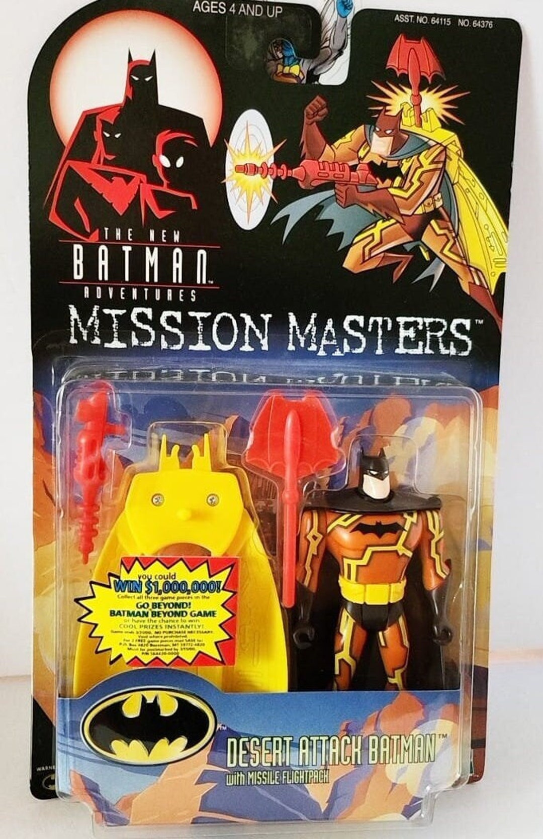 1999 Kenner the New Batman Adventures Mission Masters Desert Attack ...