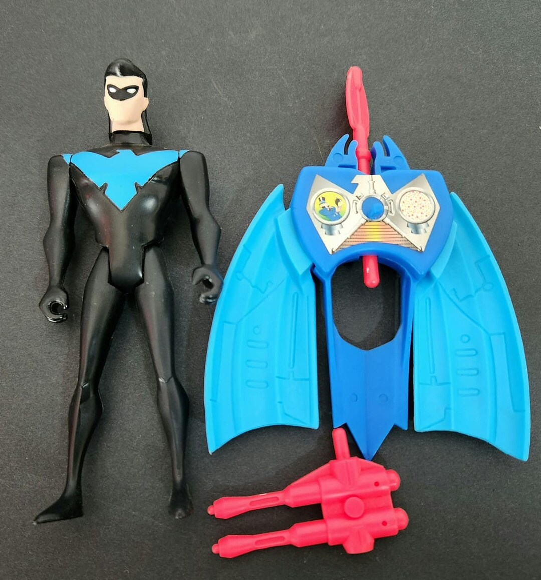 1998 Kenner the New Batman Adventures Crime Solver Nightwing Action ...