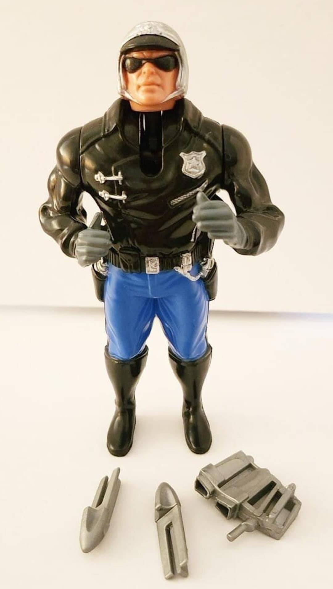 1991 Kenner Terminator 2 Blaster T-1000 Action Figure Complete Very ...