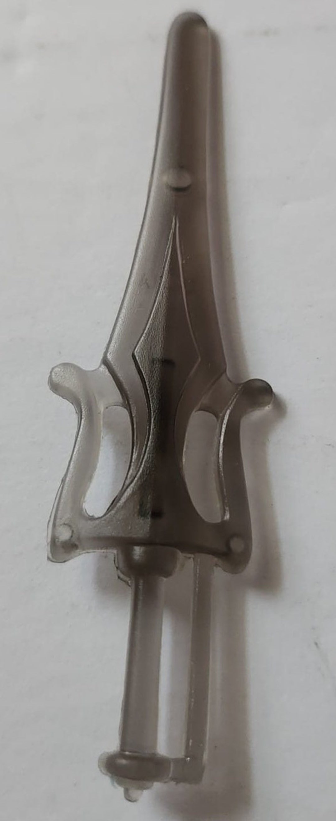 Custom Made Masters of the Universe Clear Grey He-man Skeletor Sword ...