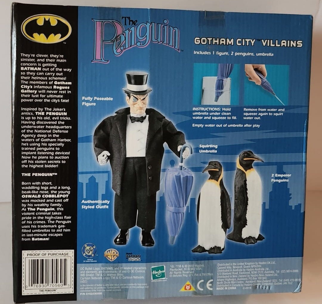 2002 Hasbro Batman the Penguin Gotham City Villains With - Etsy