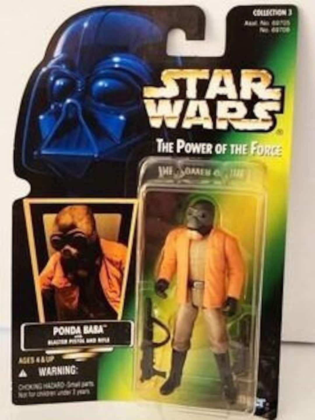 1997 Hasbro Star Wars Ponda Baba Action Figure New Sealed Package Power ...