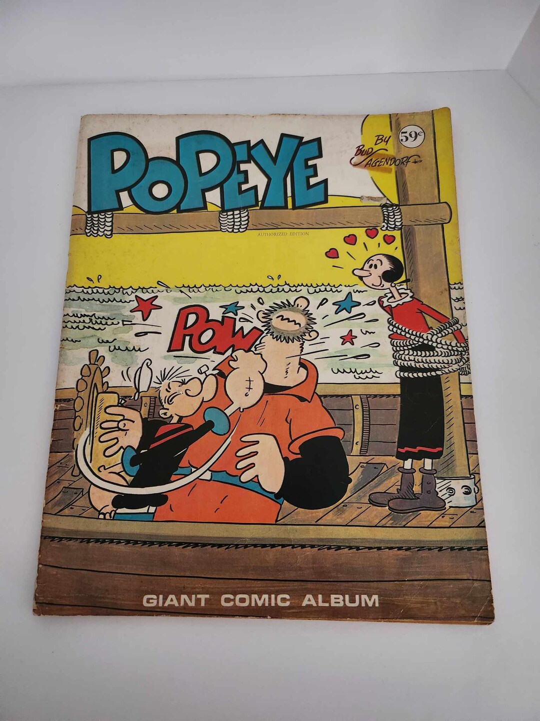 1972 Popeye Giant Comic Book #7 Good Mid Grade Condition 11 X 14 Inches ...