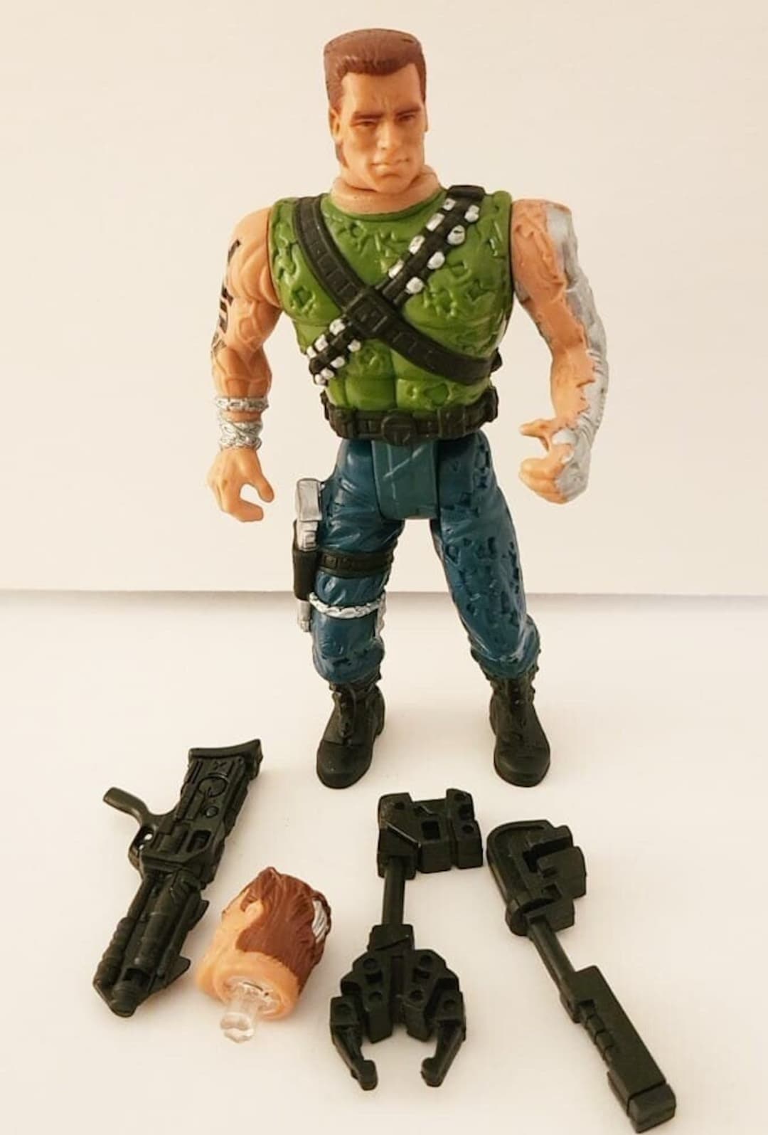 1992 Kenner Terminator 2 Future War Rapid Repair Terminator Action ...