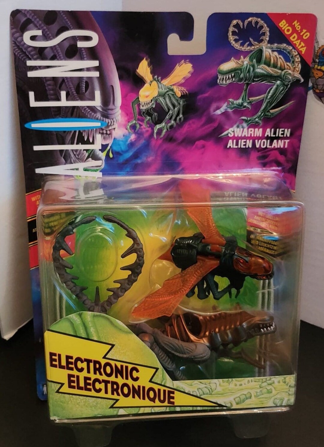 1994 Kenner Aliens Swarm Alien Electronic Sound Action Figure New ...