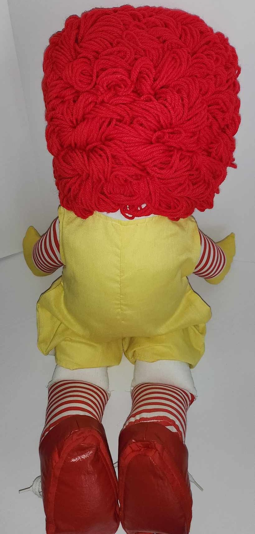 Vintage Ronald Mcdonald 26 Inch Plush Doll Removable Shoes Good ...