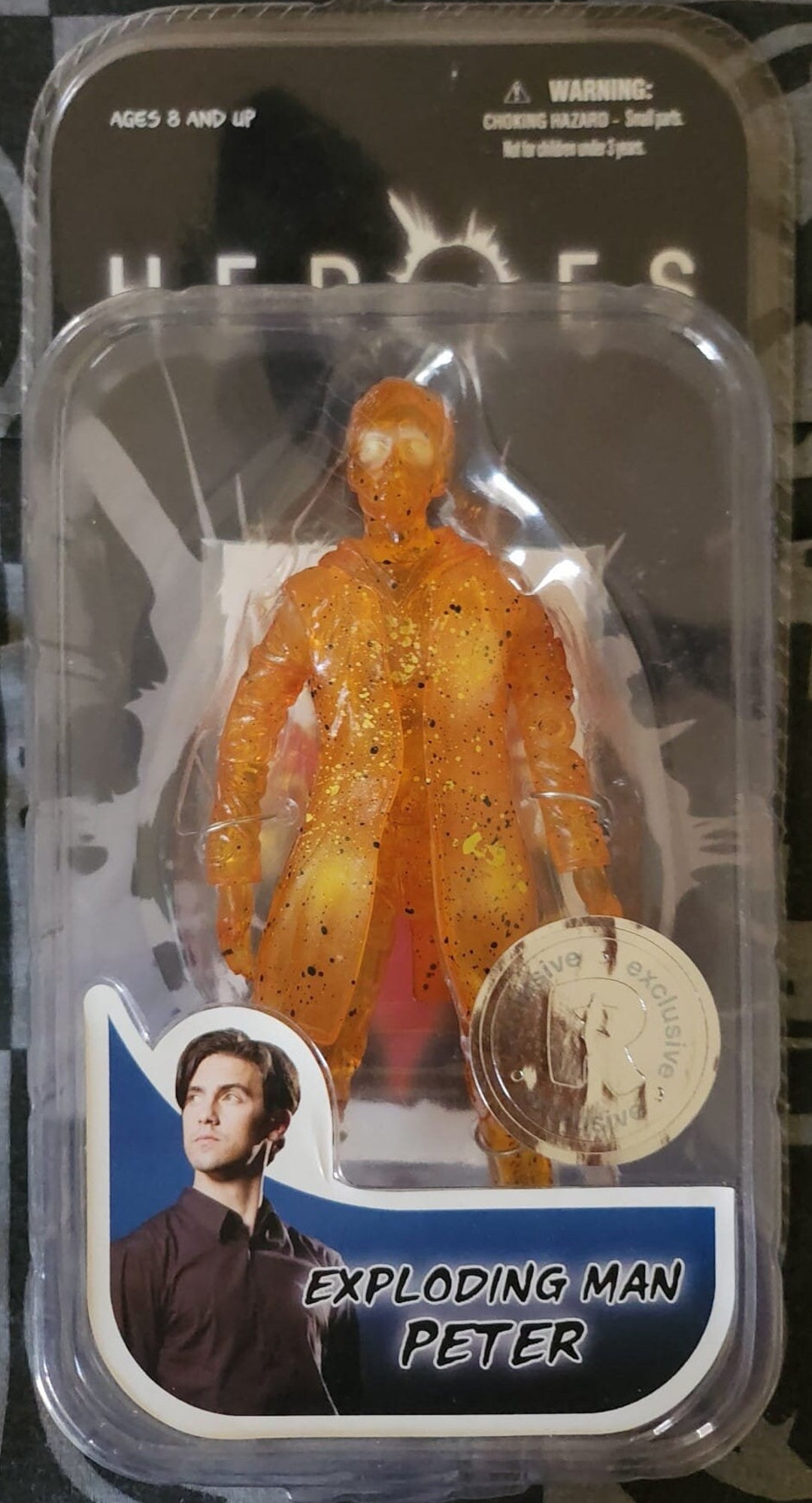 2008 Mezco Heroes Exploding Man Peter Action Figure New Sealed - Etsy