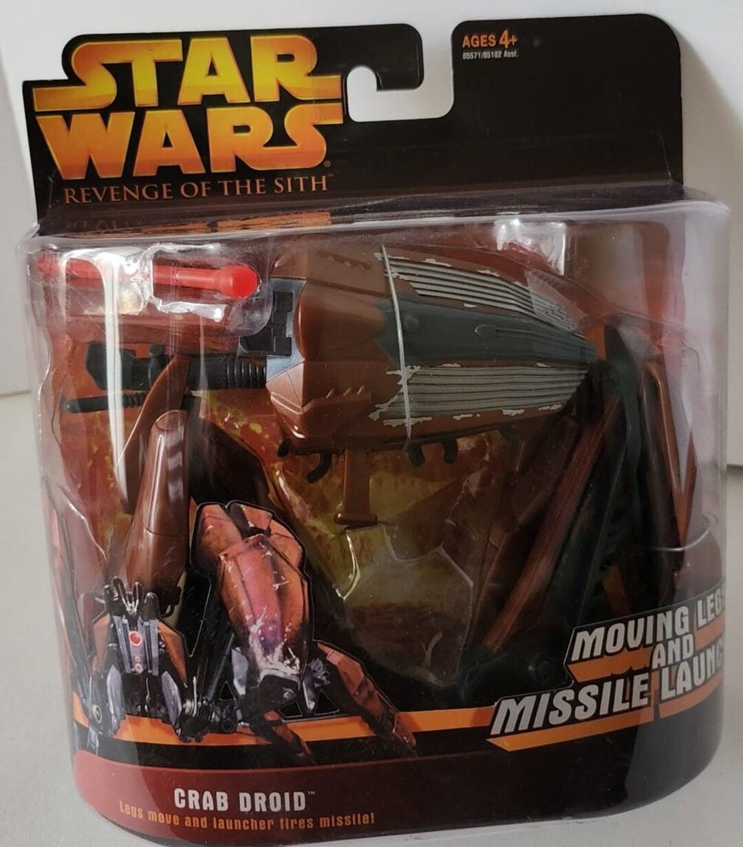 Hasbro Star Wars Revenge of the Sith Crab Droid Action Figure New ...
