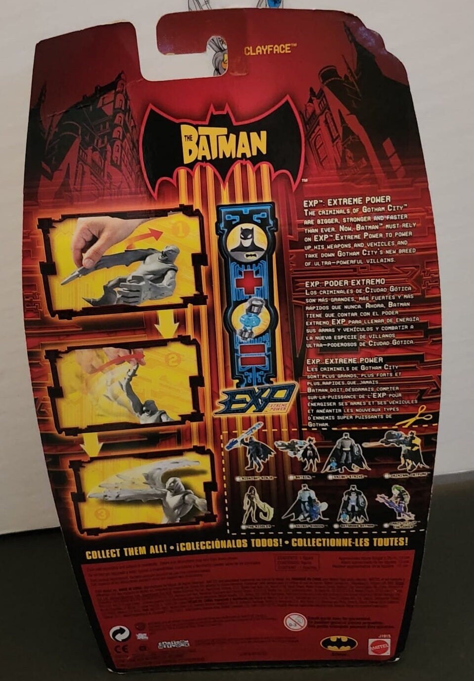 Mattel the Batman EXP Animated Series Clayface Action Figure New Sealed ...