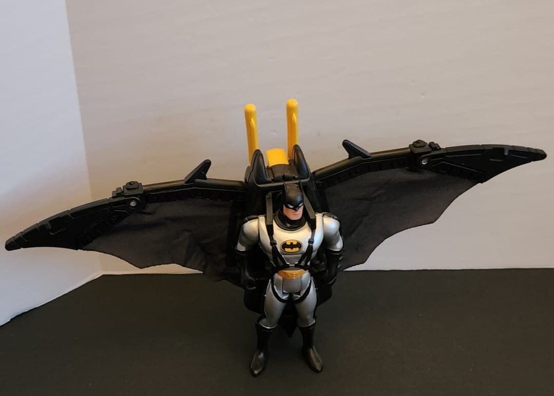 1993 Kenner Batman Animated Series Mech Wing Batman Action Figure ...