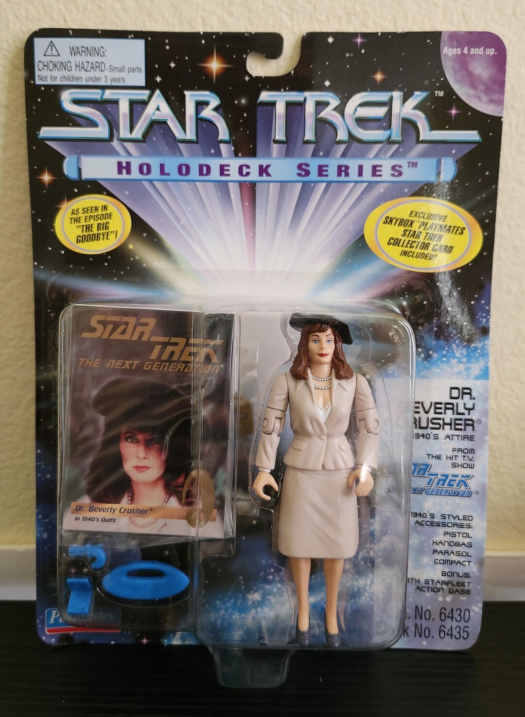 1995 Playmates Toys Star Trek the Next Generation Dr Beverly Crusher ...
