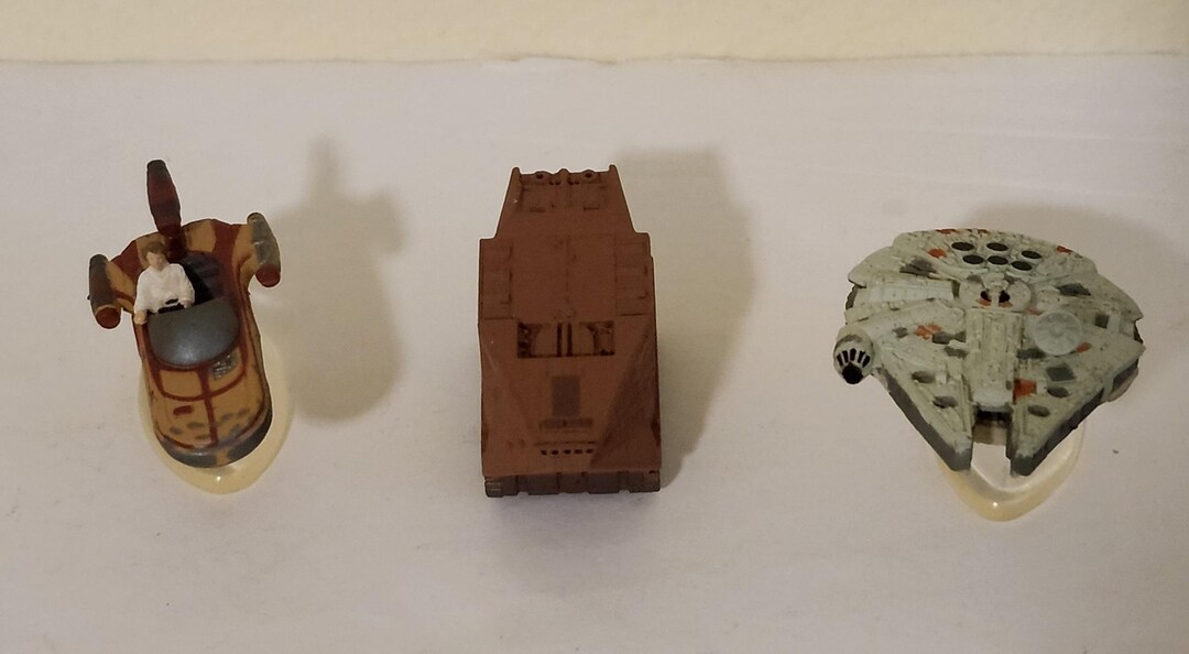 1995 Galoob Star Wars Micro Machines Collection II Landspeeder Jawa ...