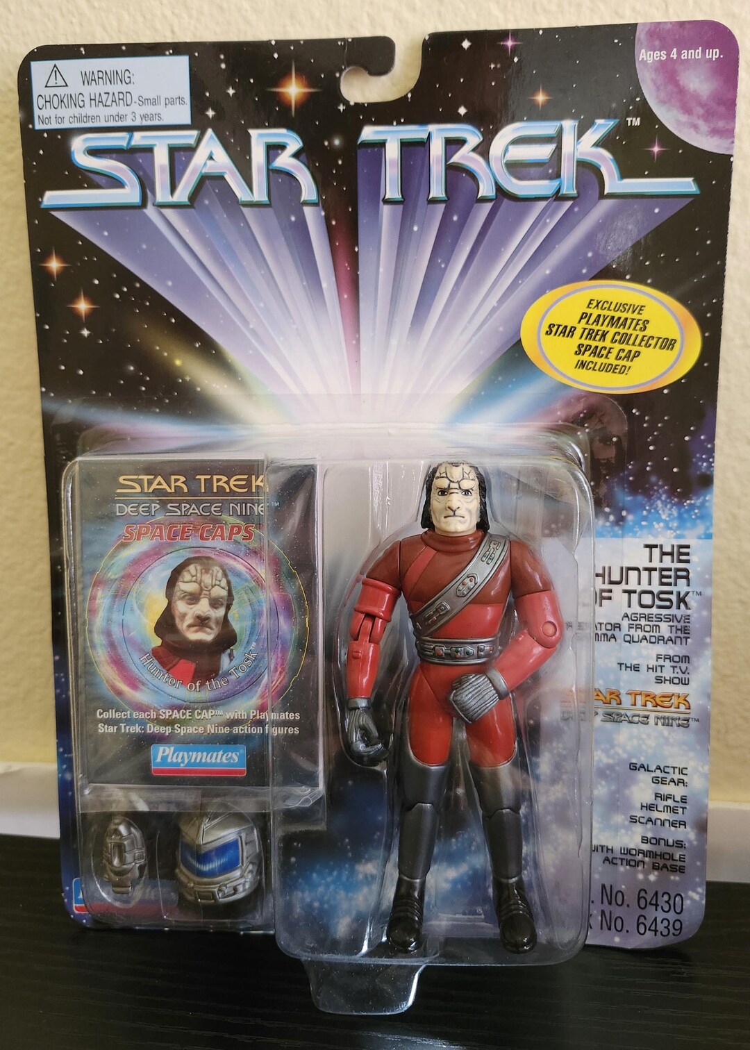 1995 Playmates Toys Star Trek the Hunter of Tosk Action Figure New ...