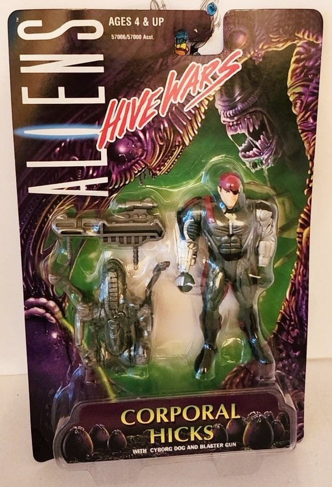 1998 Kenner Aliens Hive Wars Corporal Hicks With Cyborg Dog Action ...