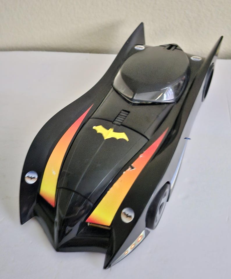 1997 Kenner the New Batman Adventures Knight Striker Batmobile Action ...