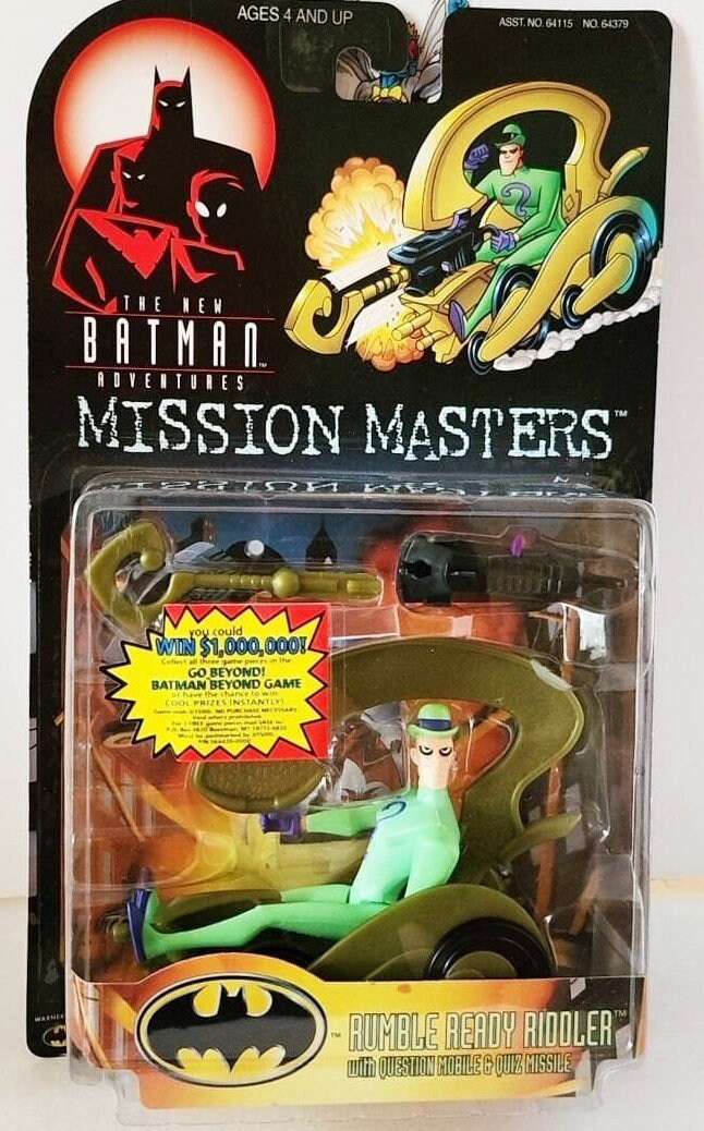 1999 Kenner the New Batman Adventures Mission Masters Rumble Ready ...