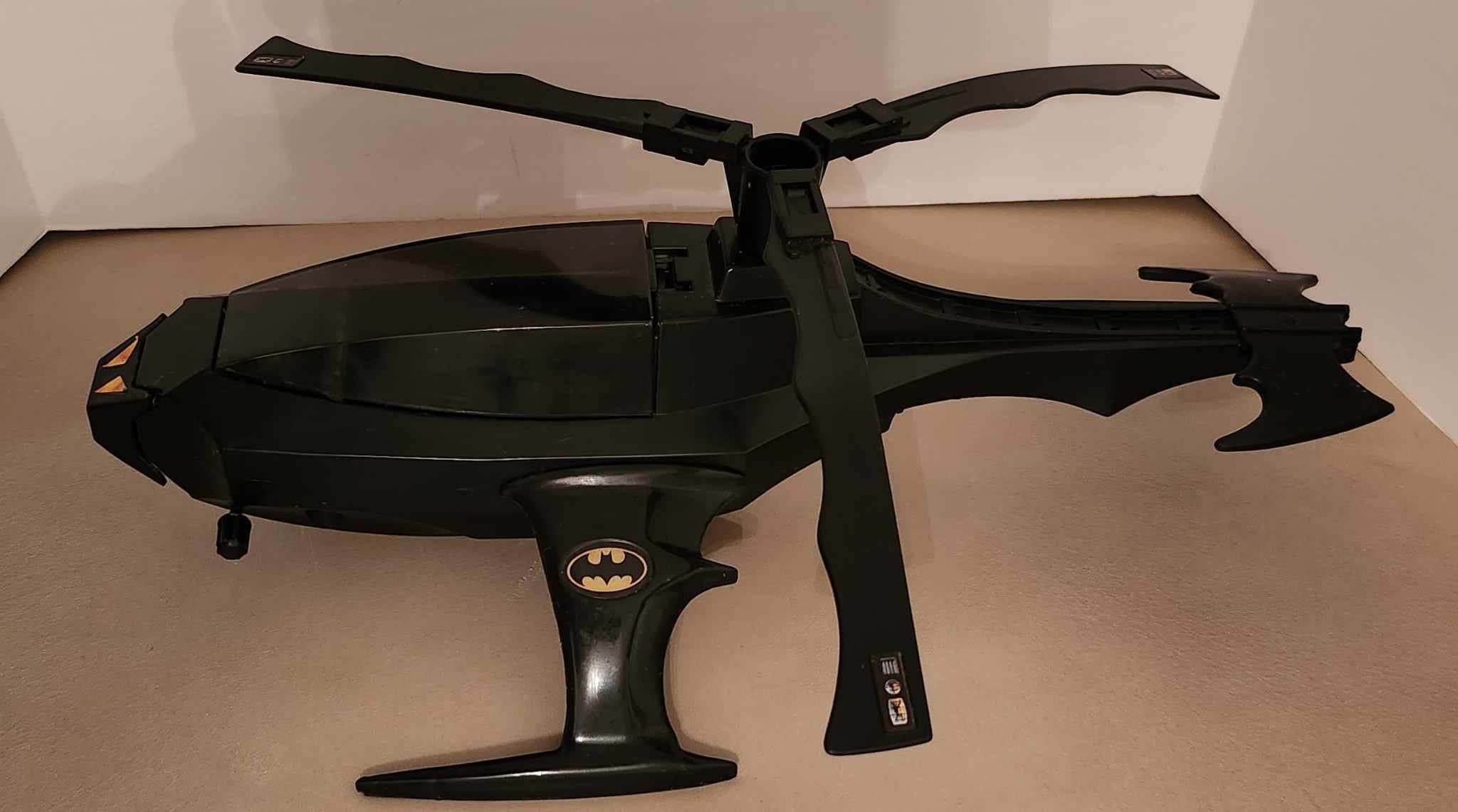 1990 Kenner Batman Dark Knight Collection Batcopter Action Figure ...