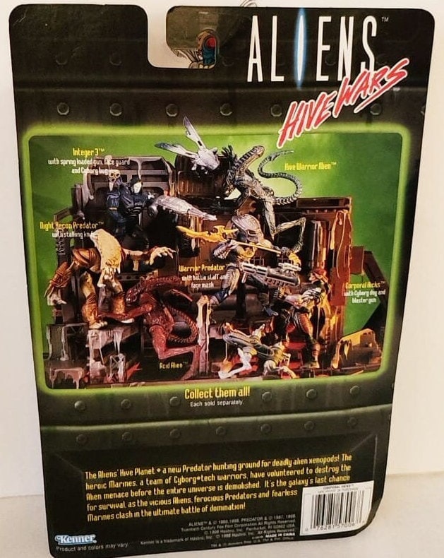 1998 Kenner Aliens Hive Wars Corporal Hicks With Cyborg Dog Action ...