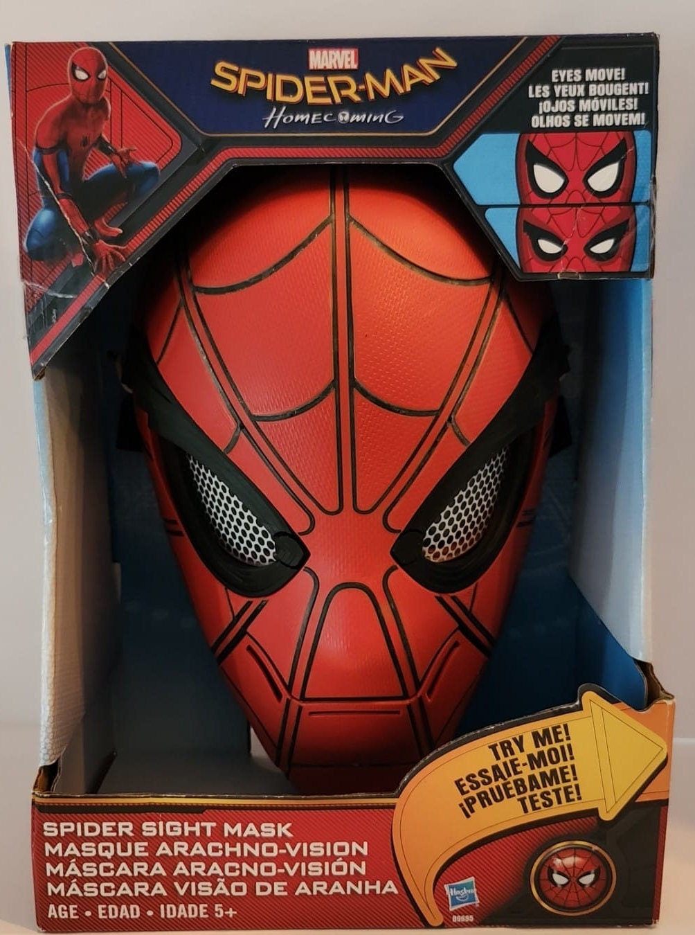 Hasbro Marvel Spiderman Homecoming Spider Sight Mask New in Box - Etsy