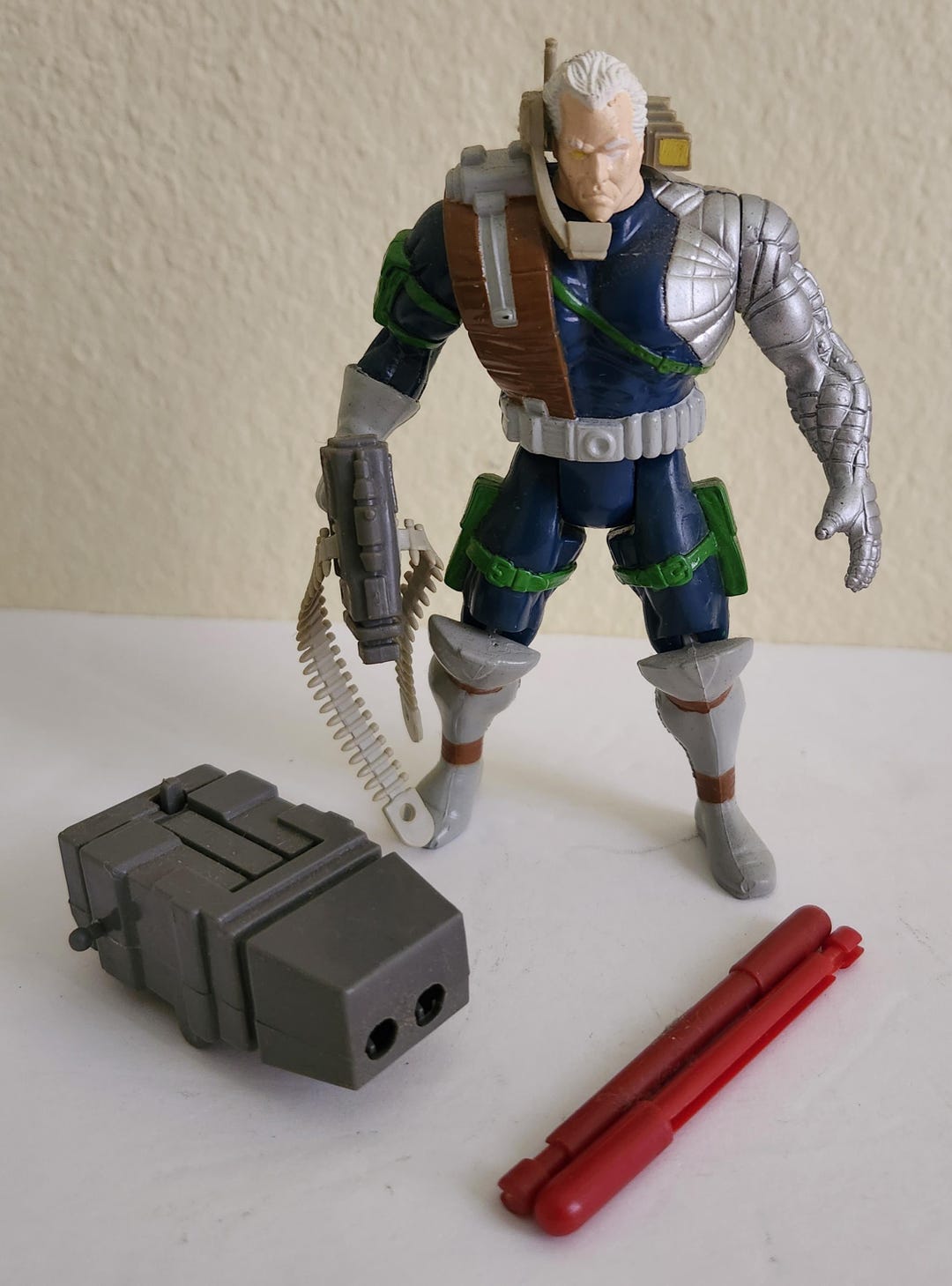 1993 Toy Biz X-men X-force 3rd Edition Cable Action Figure Complete ...