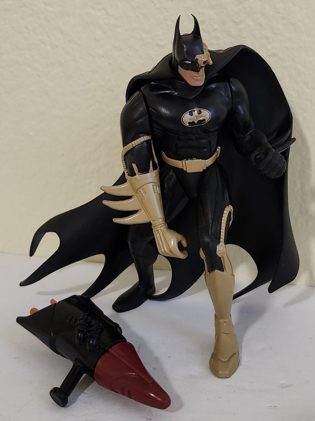 1995 Kenner Batman Special Edition Cyborg Batman Action Figure Complete ...