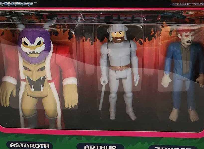 Ghost and Goblins Reaction Figure 3 Pack Astaroth Arthur Zombie New ...