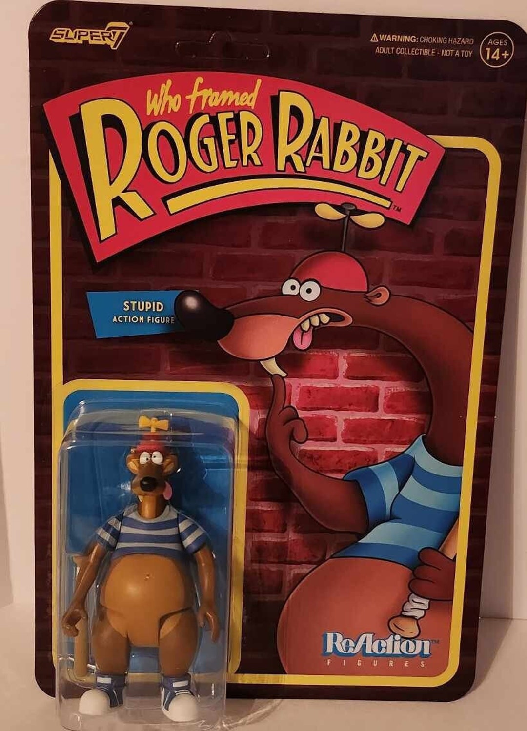 Who Framed Roger Rabbit Stupid Reaction Figure New Sealed Unpunched - Etsy