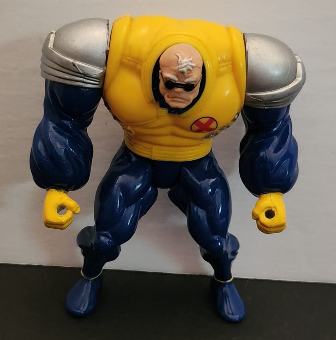1993 Toy Biz Uncanny X-men Strong Guy Action Figure Complete Good ...