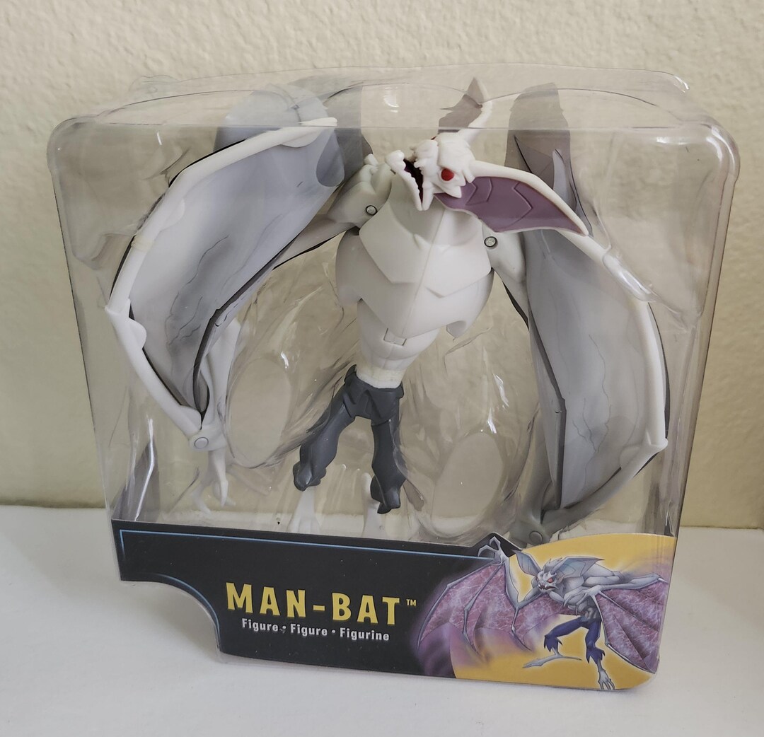 2004 Mattel the Batman Man-bat Action Figure New Complete Detached Card ...