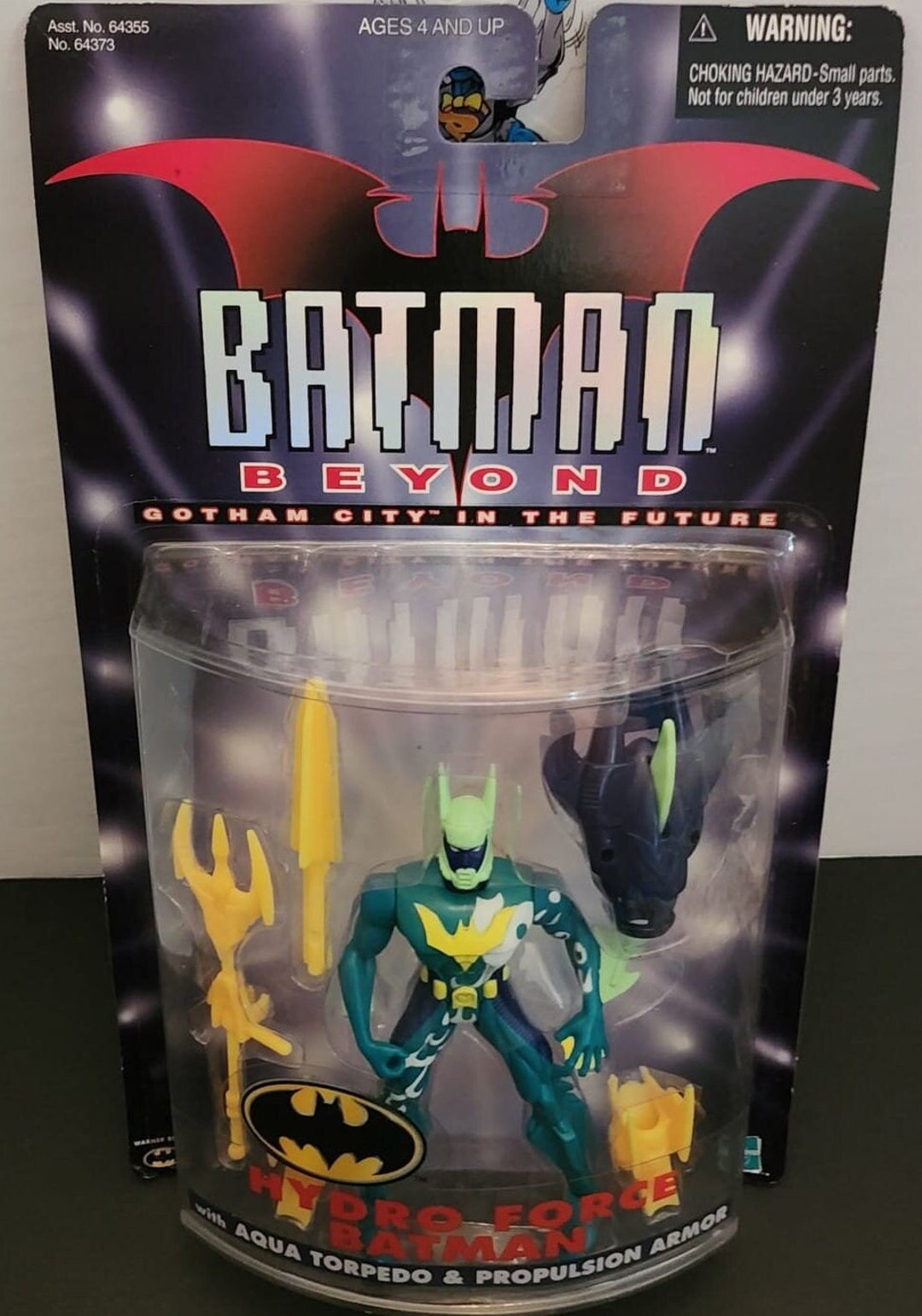 1999 Hasbro Batman Beyond Hydro Force Batman Action Figure New Sealed ...
