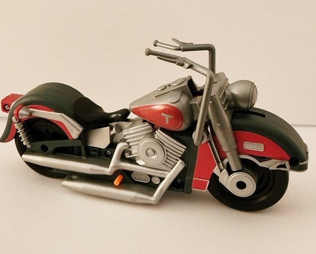 1991 Kenner Terminator 2 Heavy Metal Cycle Action Figure Vehicle ...