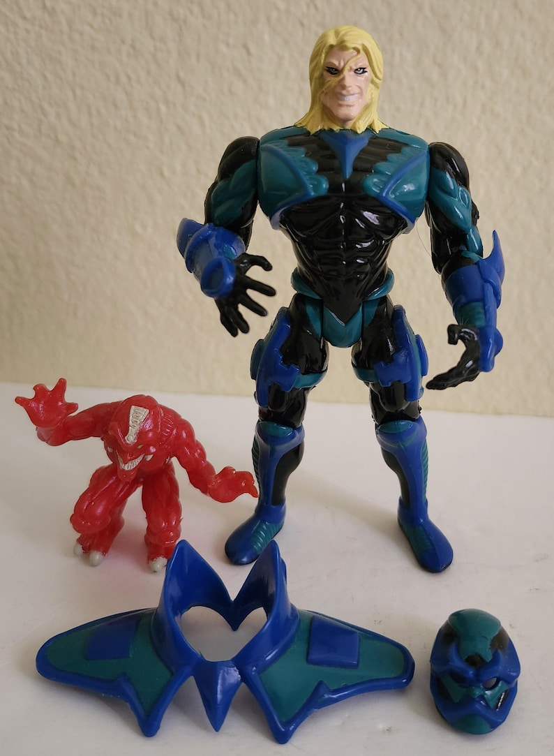 1995 Toy Biz X-men X-force Genesis With Sidekick Spine Action Figure ...