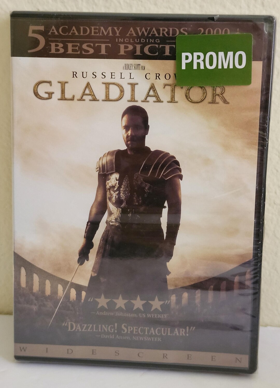 2003 Universal Pictures Gladiator Movie Promo DVD New Sealed Russel ...