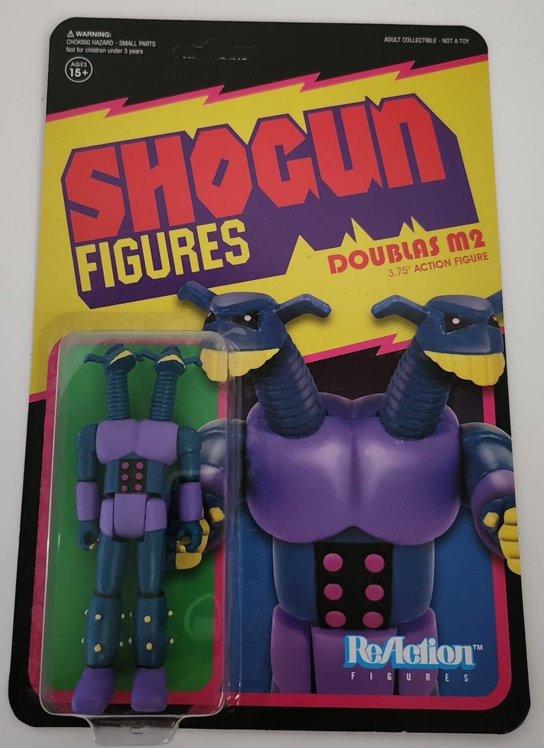 Shogun Warriors Doublas M2 Reaction Figure New Sealed Unpunched Package ...