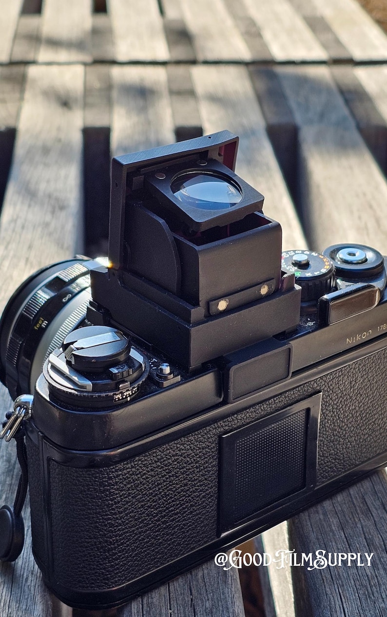 3D Printed Nikon F3 DW-3 WLVF – Waist Level Viewfinder W/ Magnifier ...