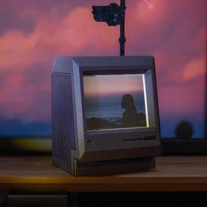 Retro Mac-style Slide Film Viewer LED Light Box for 35mm (135) & 120 ...