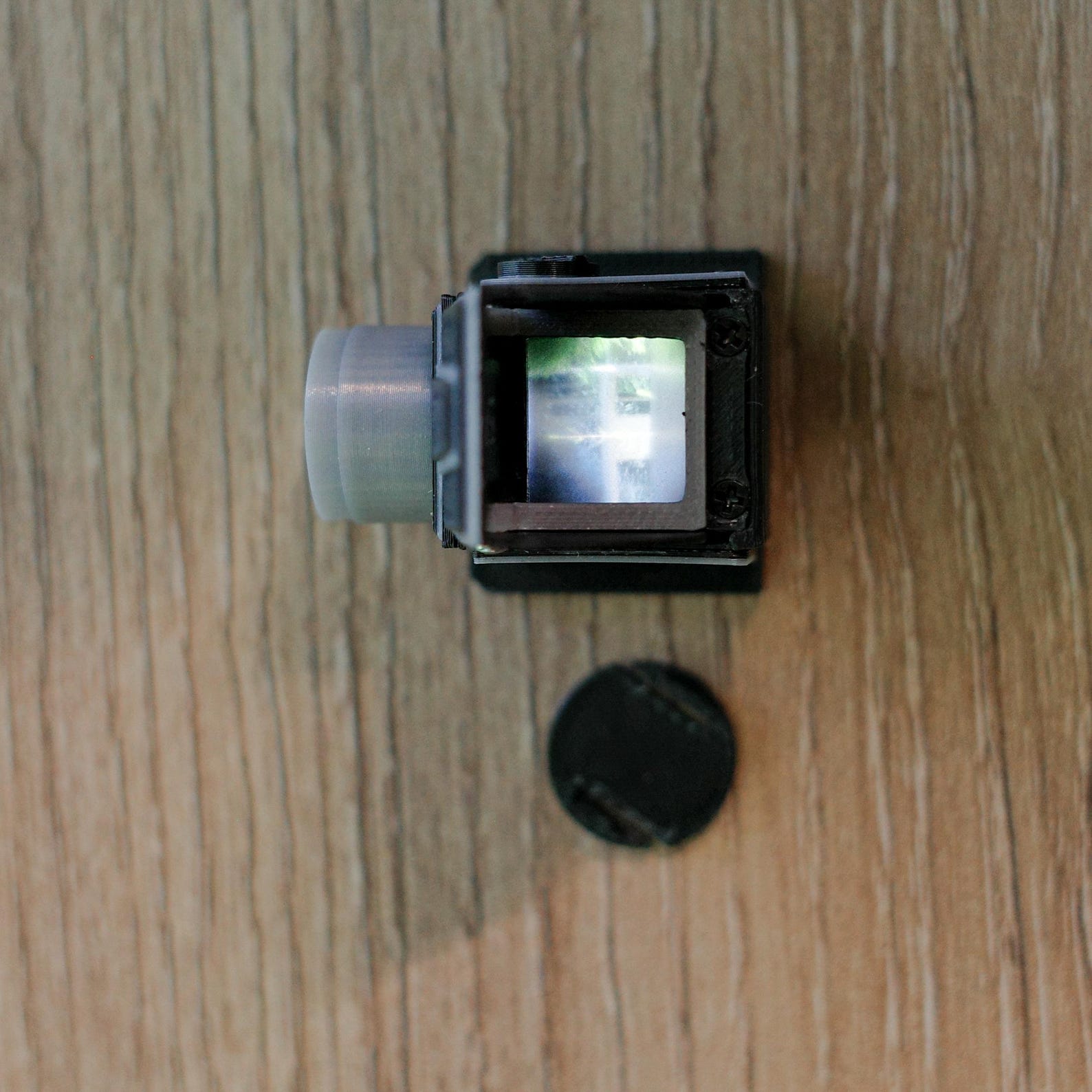 Hasselblad-style Mini Hot Shoe Cover W/ Waist Level Finder – Retro DSLR ...