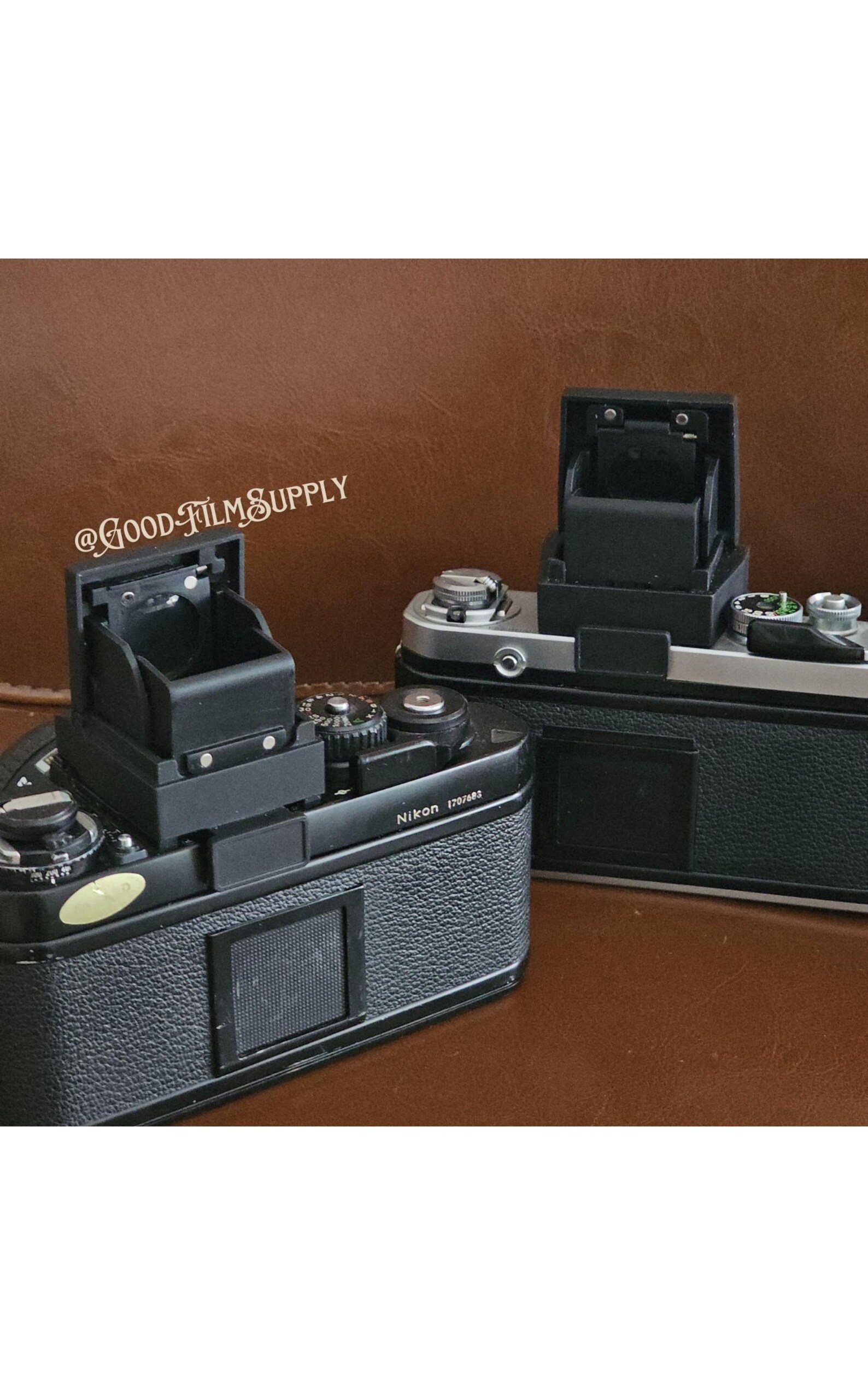3D Printed Waist Level Viewfinder for Nikon F/F2/F3 – WLVF W/ Magnifier ...