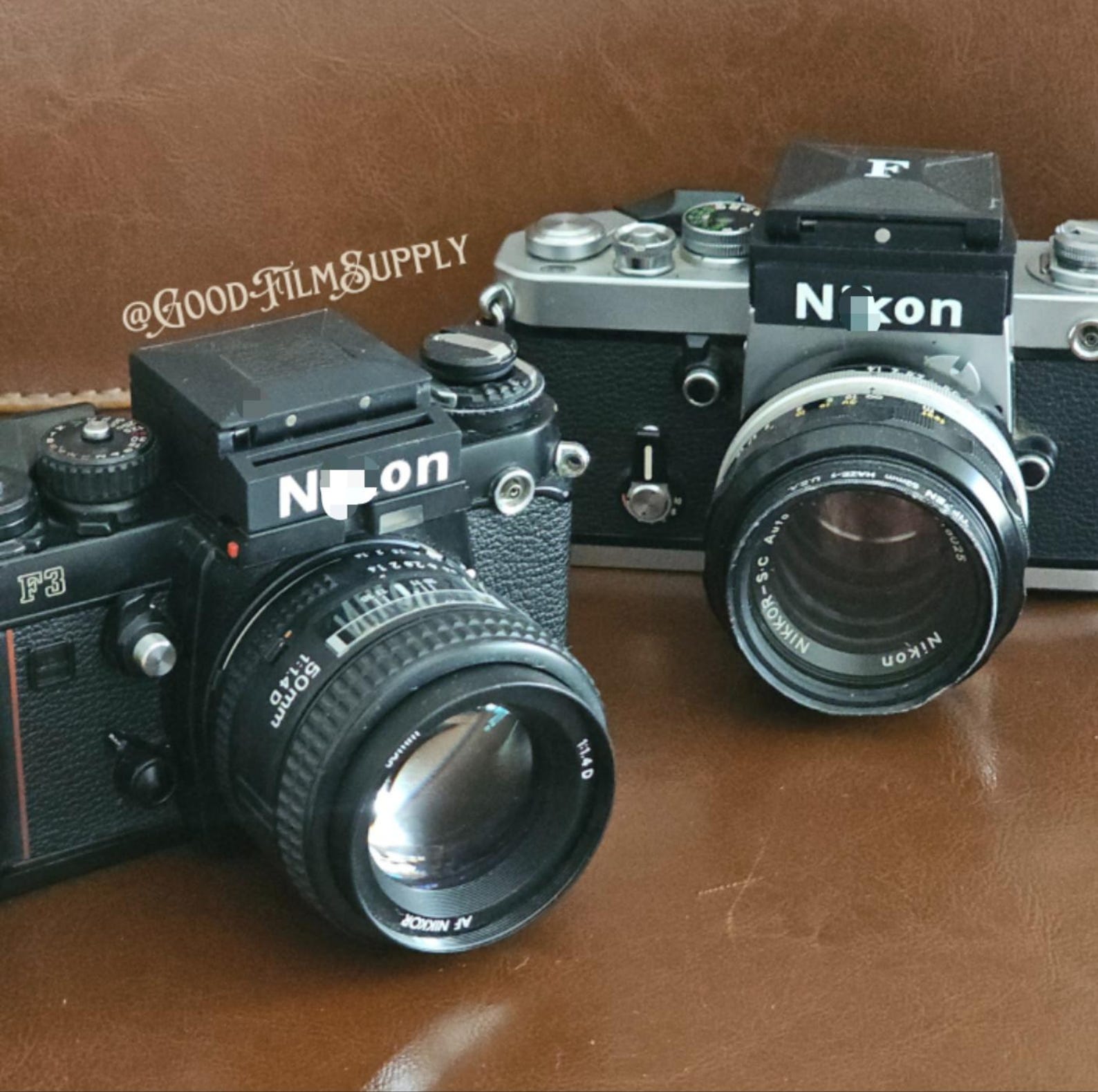 3D Printed Waist Level Viewfinder for Nikon F/F2/F3 – WLVF W/ Magnifier ...