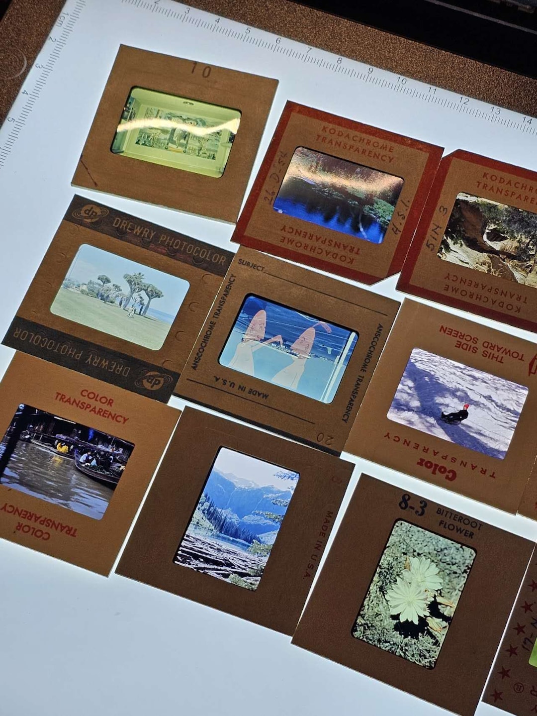 Vintage 35mm Slide Film Lot – 1950s–1990s Photo Slides for Projection ...