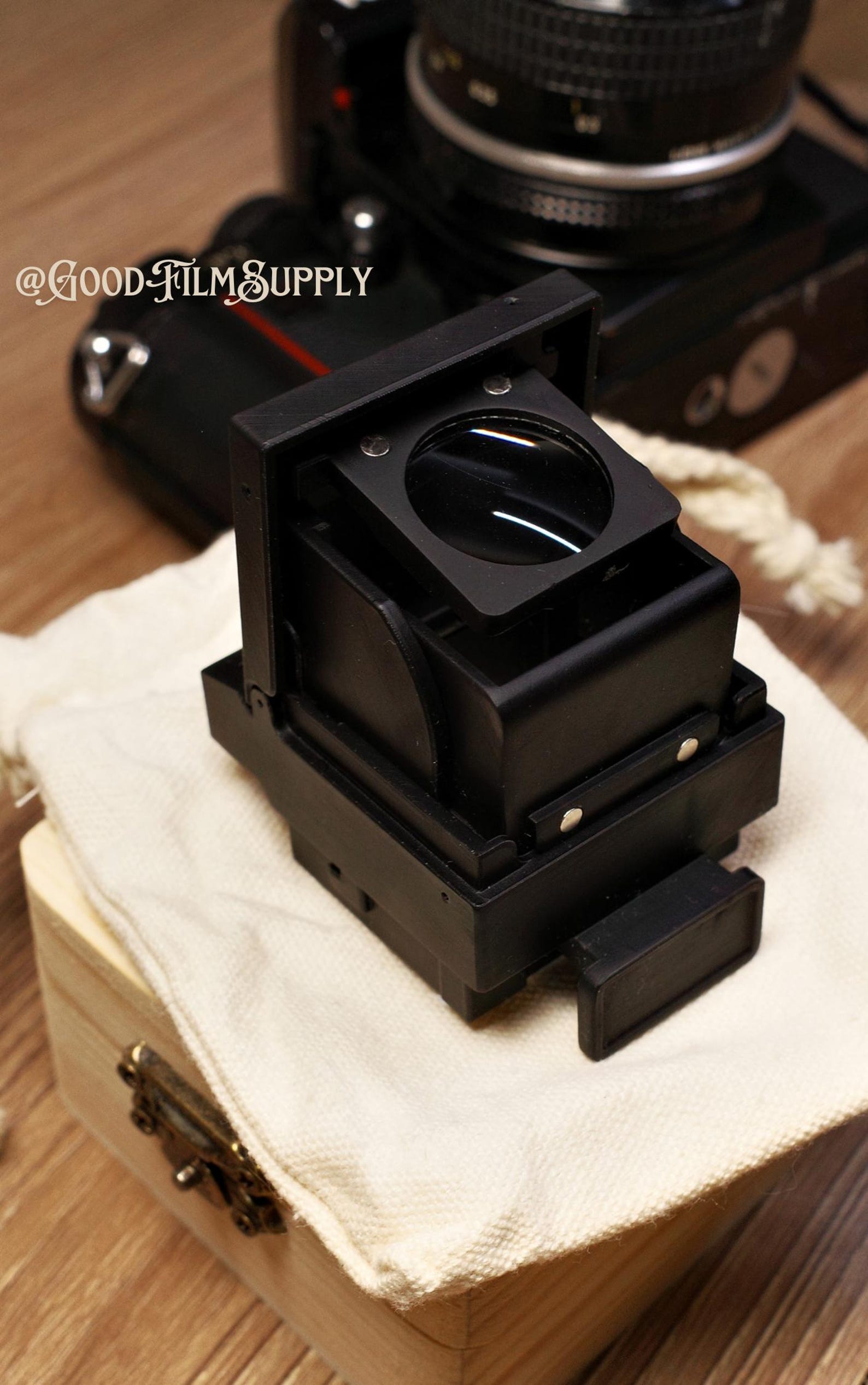 3D Printed Nikon F3 Waist Level Viewfinder W/ Magnifier –DW3 WLVF ...