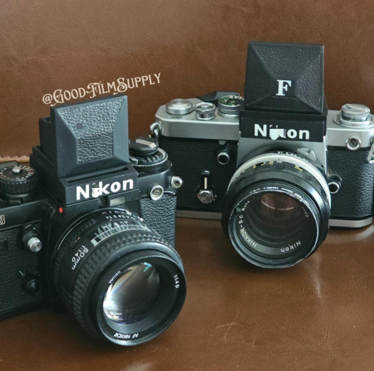 3D Printed Waist Level Viewfinder for Nikon F/F2/F3 – WLVF W/ Magnifier ...