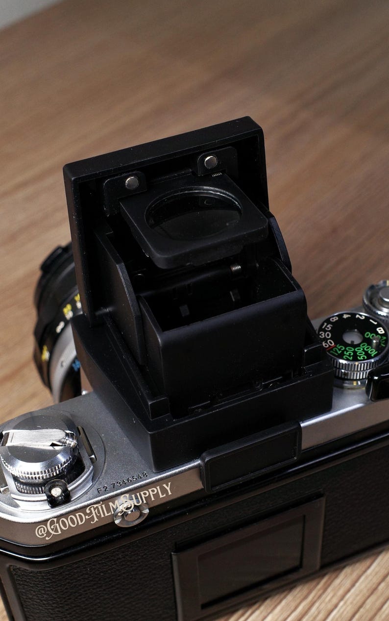 3D Printed Nikon F/F2 Waist Level Viewfinder W/ Magnifier - DW-1 WLVF ...