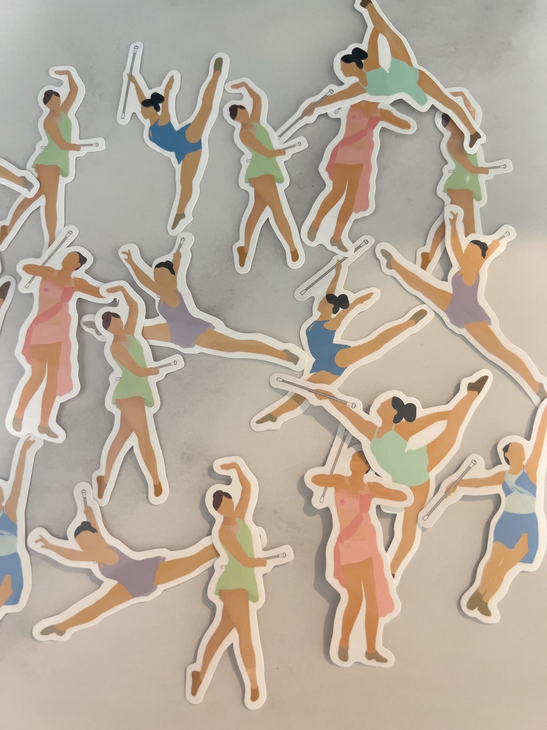 Baton Twirler Sticker | No Drop Sticker | Stickers for Twirlers ...