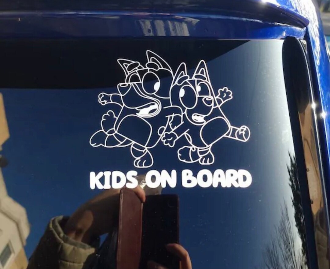 Kids on Board Decal - Etsy