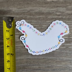 Make the Friendship Bracelets Sticker - Etsy